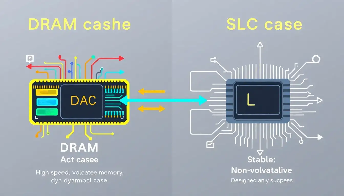 DRAM缓存和SLC缓存的主要区别是什么_月光AI博客